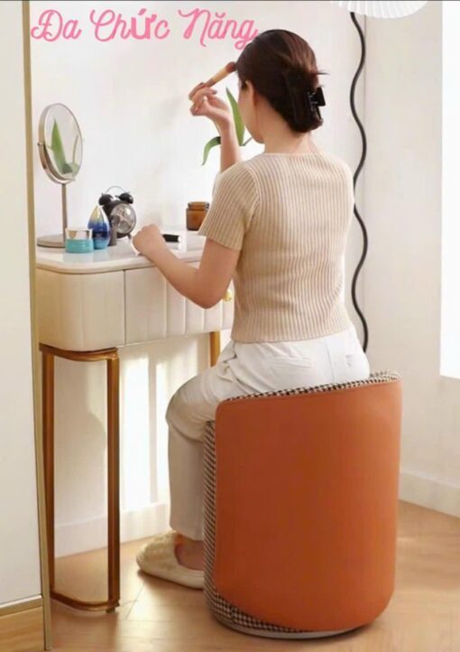 Ghế đôn ngồi bàn trang điểm: KG - E247
